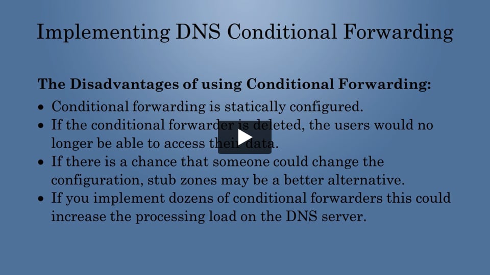 DNS Console Overview - Server Academy