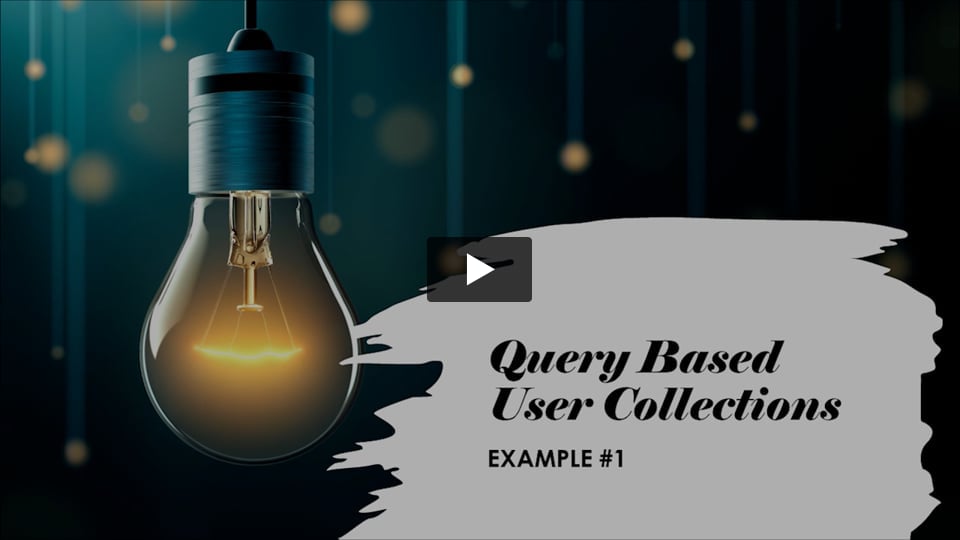 Learn how to create Query Based User Collections in SCCM - Server Academy